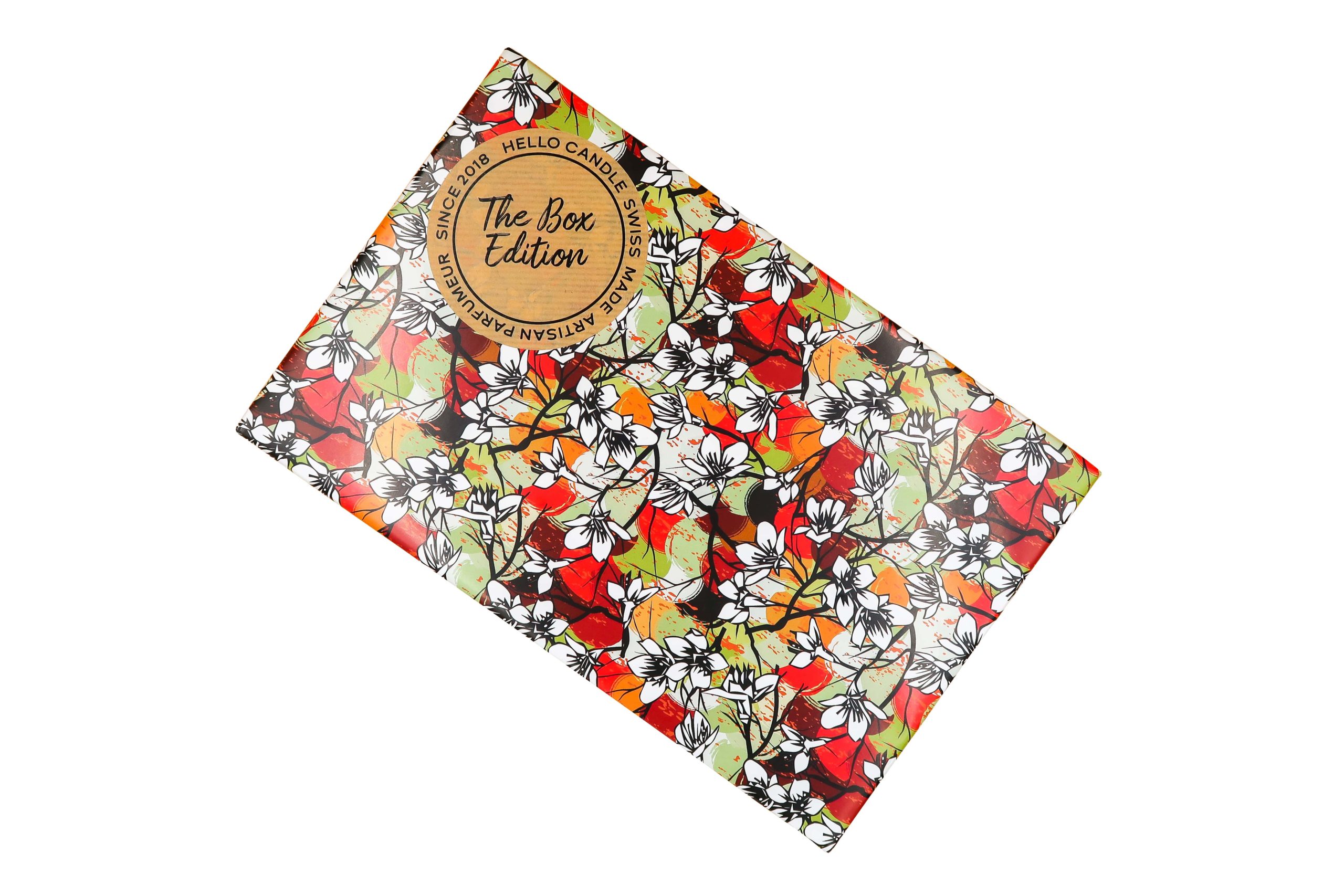 Coffret cadeau Oud Hello Candle – Cerise Noire